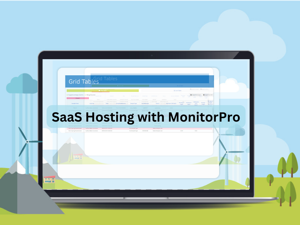 SaaS Hosting with MonitorPro Environmental Management System SaaS Hosting with MonitorPro Environmental Management System